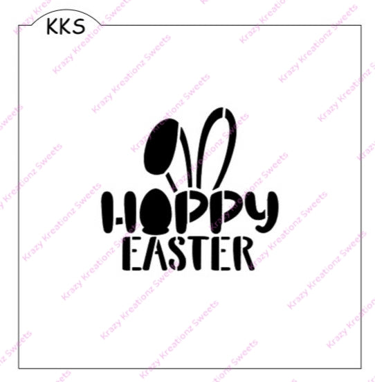 Hoppy Easter Stencil – Krazy Kreationz Sweets