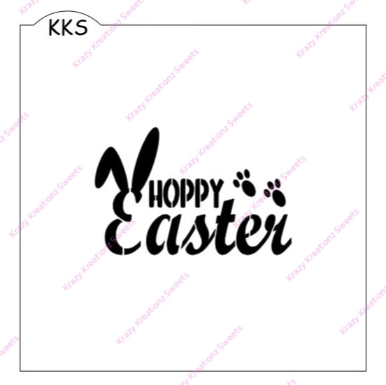 Hoppy Easter Stencil – Krazy Kreationz Sweets