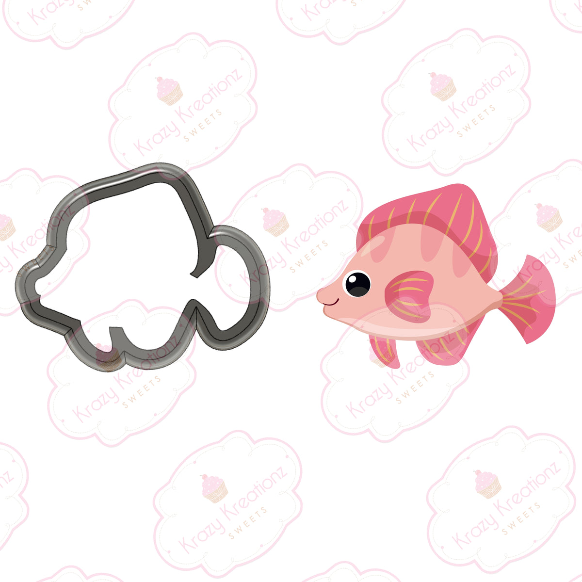 Fish Cookie Cutter – Krazy Kreationz Sweets