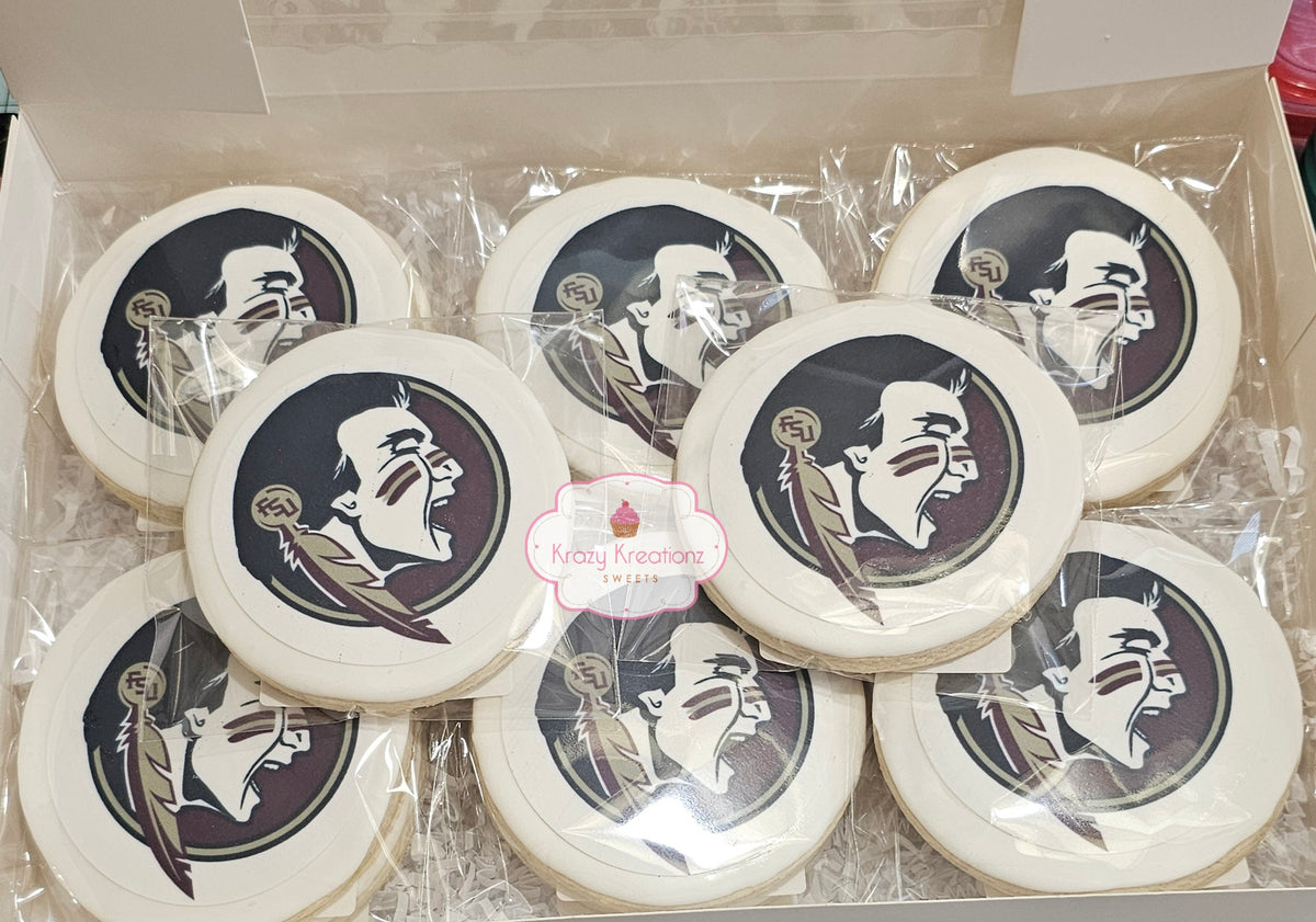 College Logo/Mascot Cookies – Krazy Kreationz Sweets