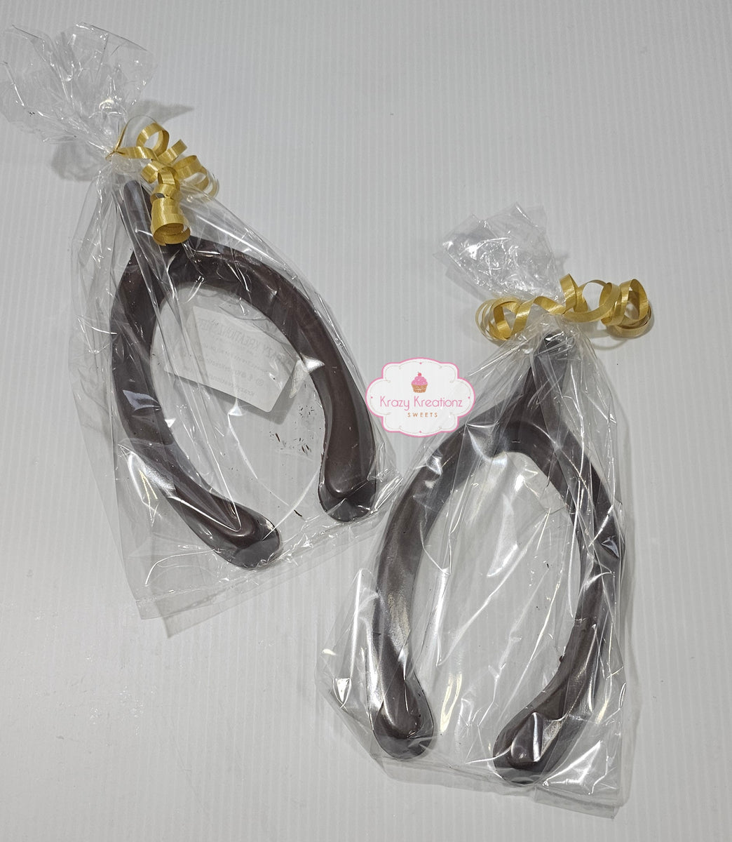 Large Chocolate Wishbone | Festive Holiday Treat & Fun Gift – Krazy ...