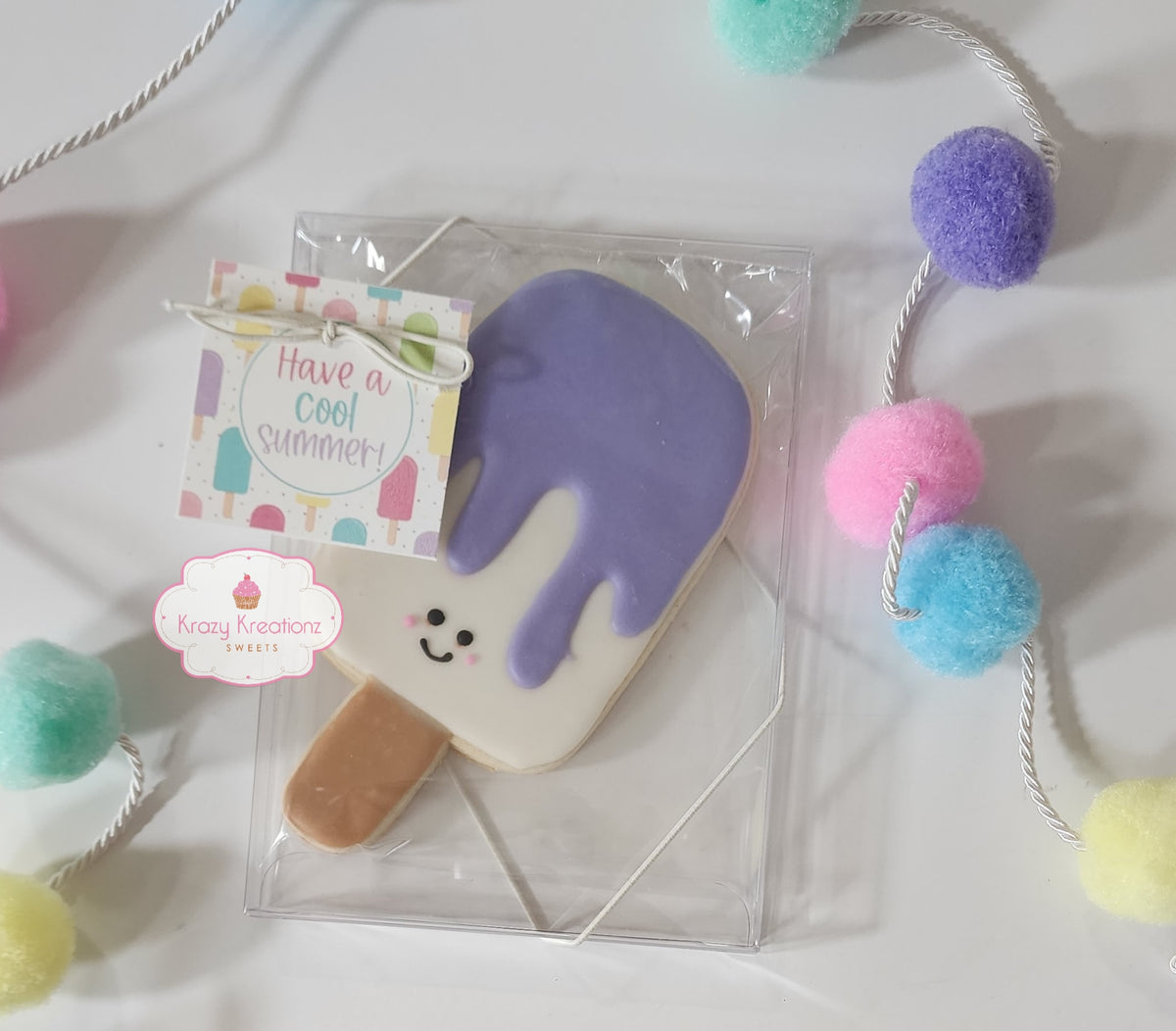 Jumbo Popsicle Cookie – Krazy Kreationz Sweets