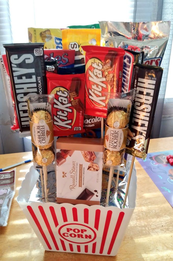 Movie Night Gift Basket | Popcorn & Candy Snack Box 🎬🍿 – Krazy ...