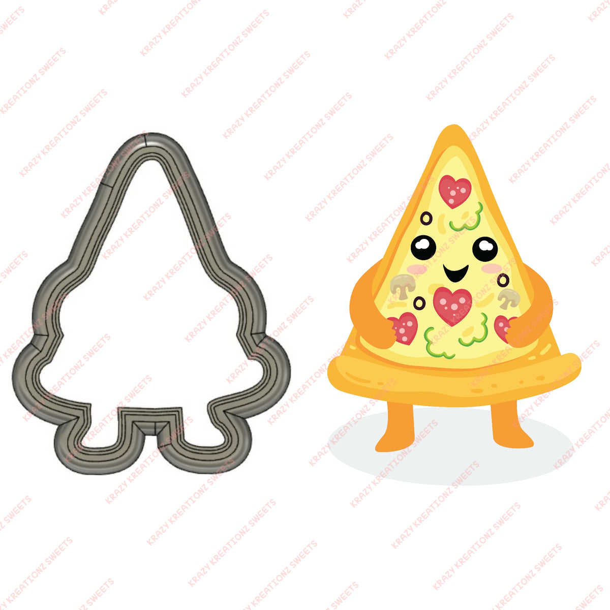 Smiley Pizza Cookie Cutter – Krazy Kreationz Sweets