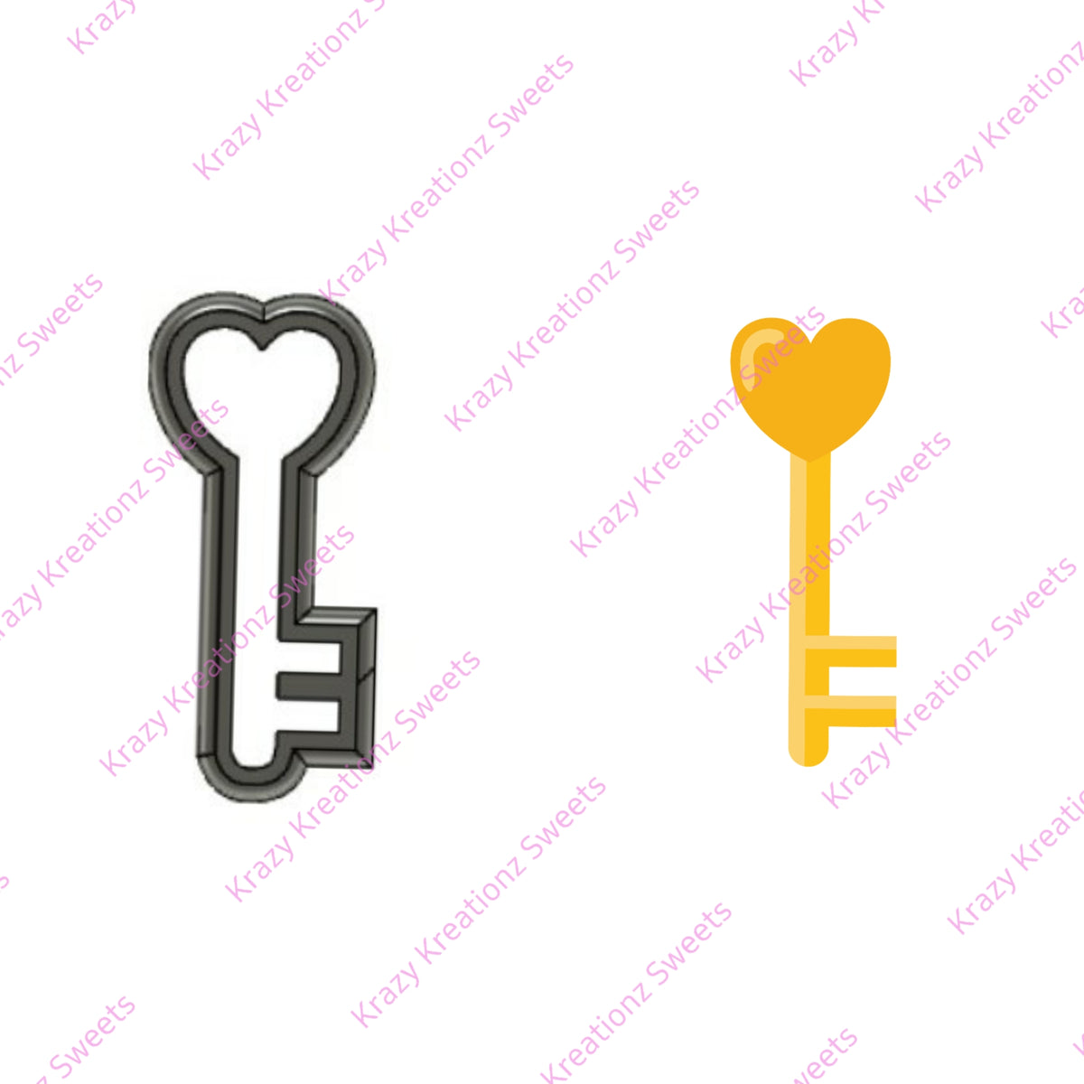 Key Cookie Cutter – Krazy Kreationz Sweets