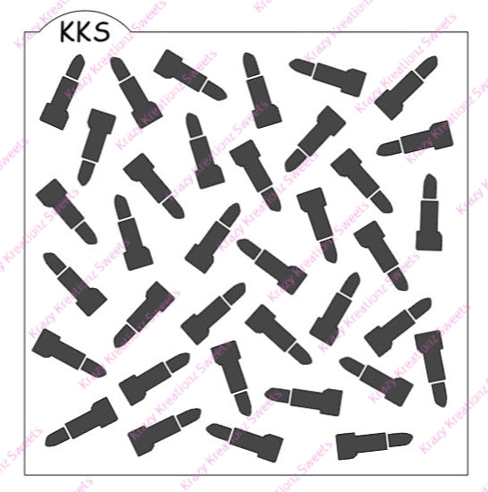 Lipstick Stencil – Krazy Kreationz Sweets