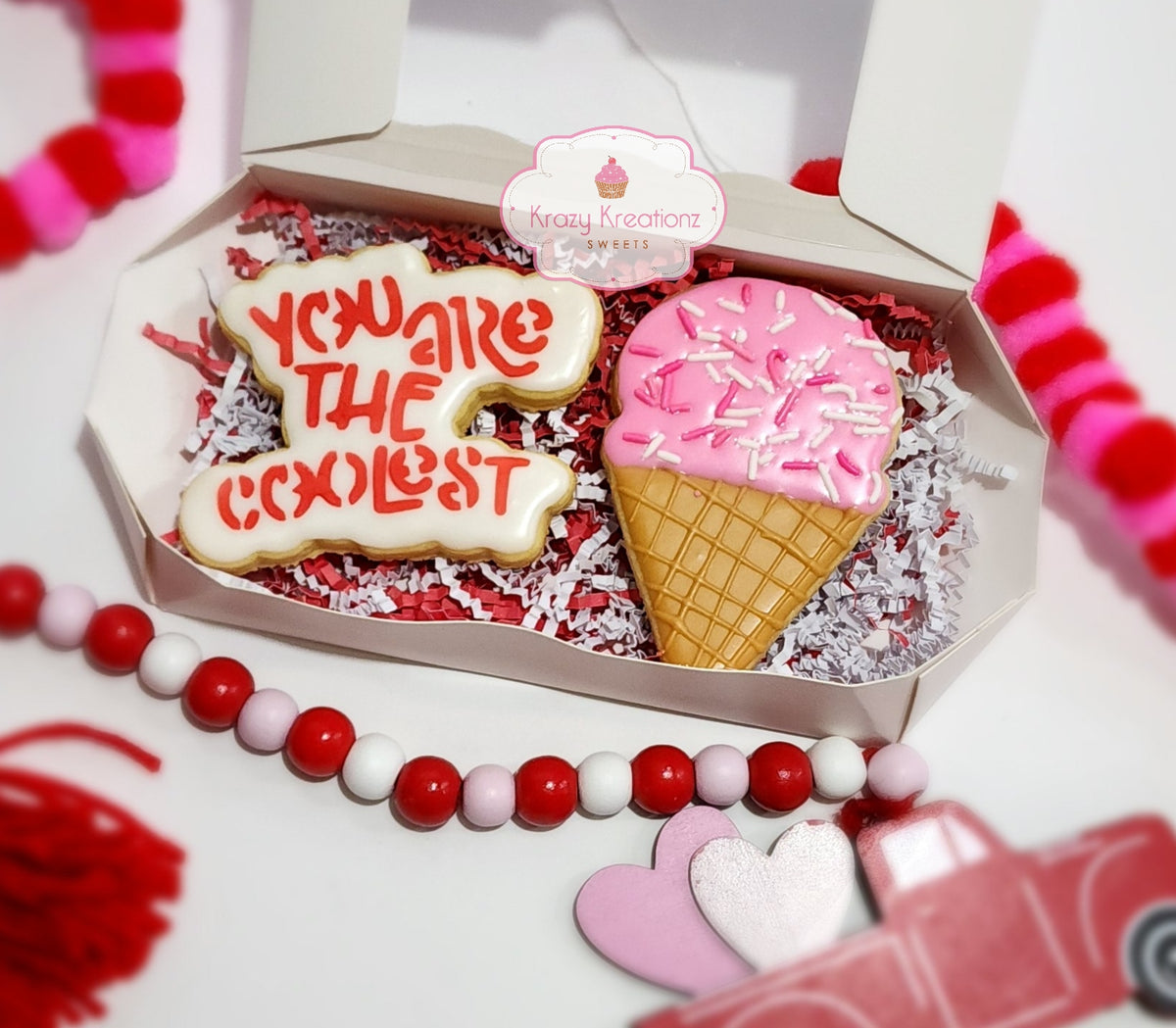 You Are The Coolest Cookie Set – Krazy Kreationz Sweets